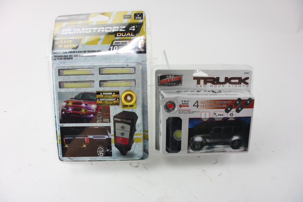 Truck LED Strobes And Car Exterior Smart Lgithing Kit, 3 Pieces ...