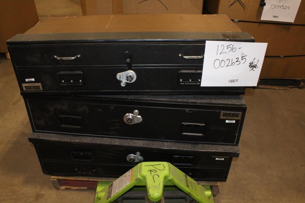 Truck Vault Storage Boxes, 5 Pieces | Property Room