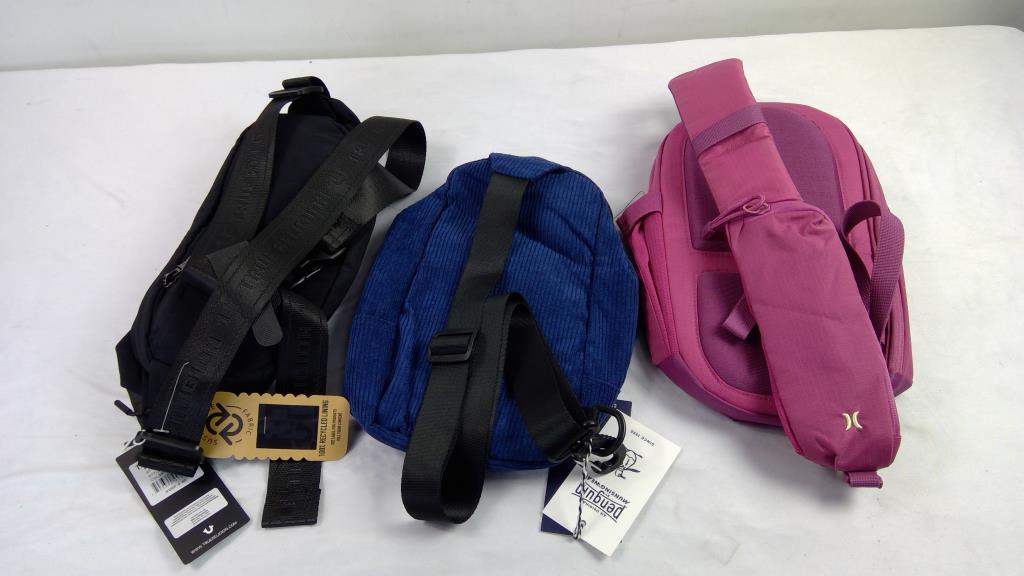 True Religion, Penguin Men's Bags, And Women's Hurley Pink Crossbody, 3 ...