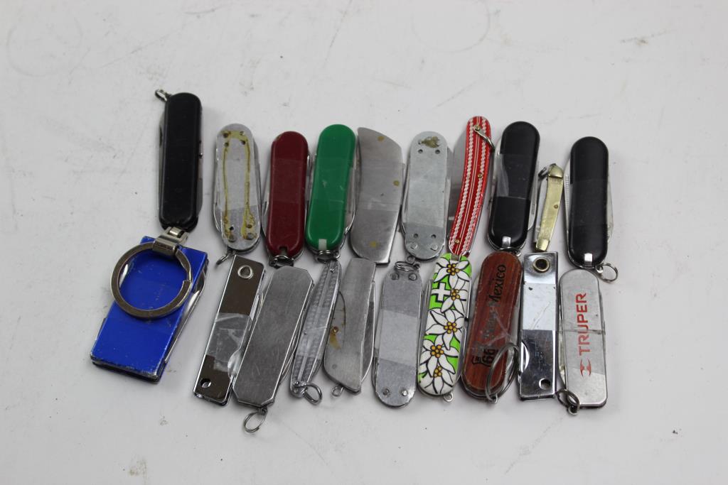 Truper, Seay Bros+ More Folding Blade Knives, Multi-tools 10+ Pieces ...