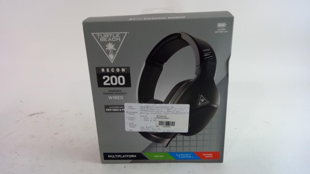 Turtle Beach Recon 200 Powered Wired Gaming Headset | Property Room