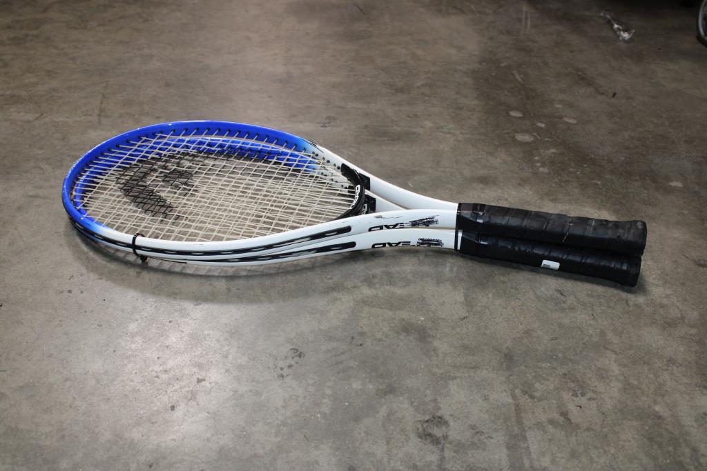 Two Head Conquest Titanium Tennis Rackets | Property Room