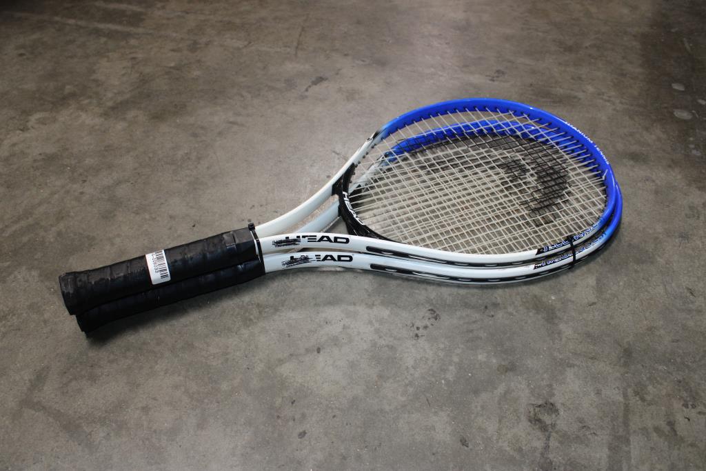 Two Head Conquest Titanium Tennis Rackets | Property Room