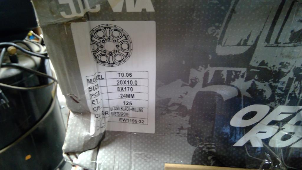 TXW Wheels 20 Inch Wheels - 4 Piece Set | Property Room