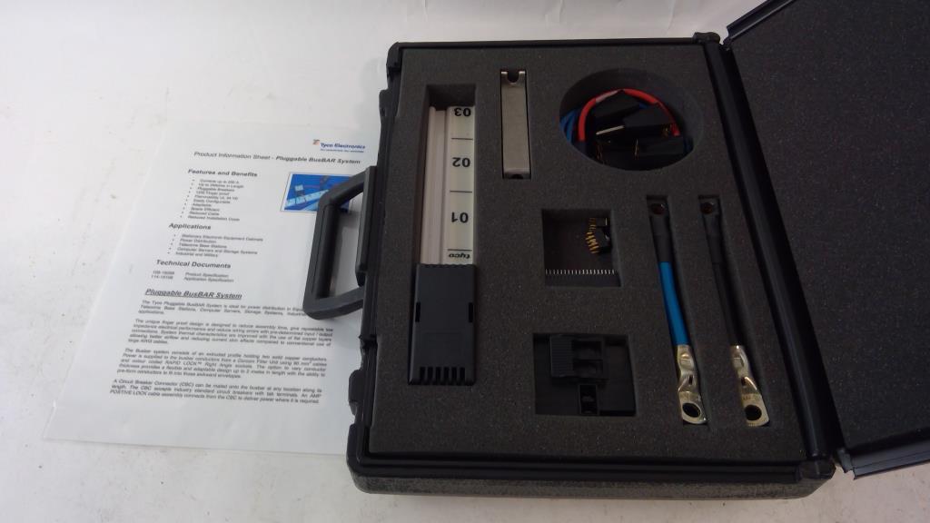 Tyco Electronics Demo Pluggable Busbar Sample Kit | Property Room
