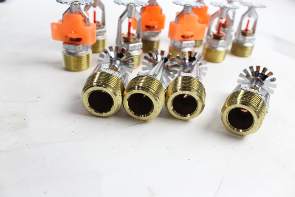 Tyco Fire Sprinkler Heads Inside Clive Backpack, 100+ Pieces | Property ...