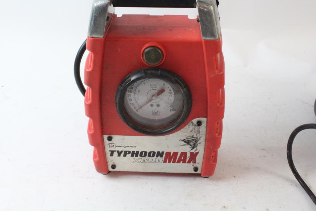 Typhoon Max Air Compressor, Chicago Electric Sander, And More, 3 Pieces ...
