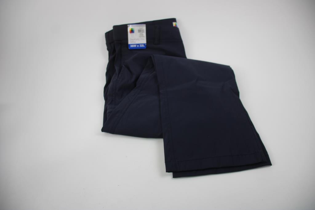 UB Tech Comfort Waist Chino Pants, Size 36x32, Navy | Property Room
