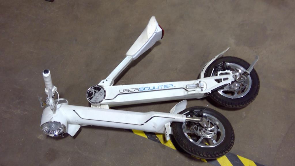 Uber Scuuter Folding Electric Scooter | Property Room