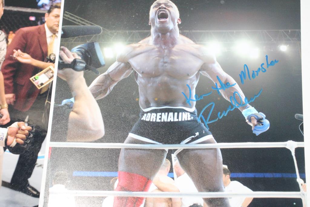 Ufc Fighters Photographs With Signatures | Property Room