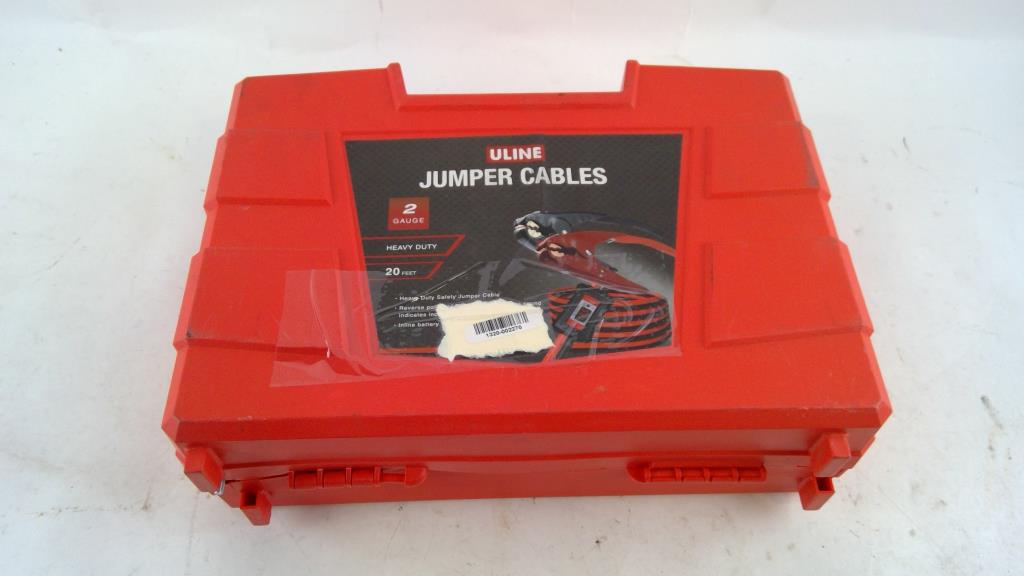 Uline 2 Gauge Jumper Cables | Property Room