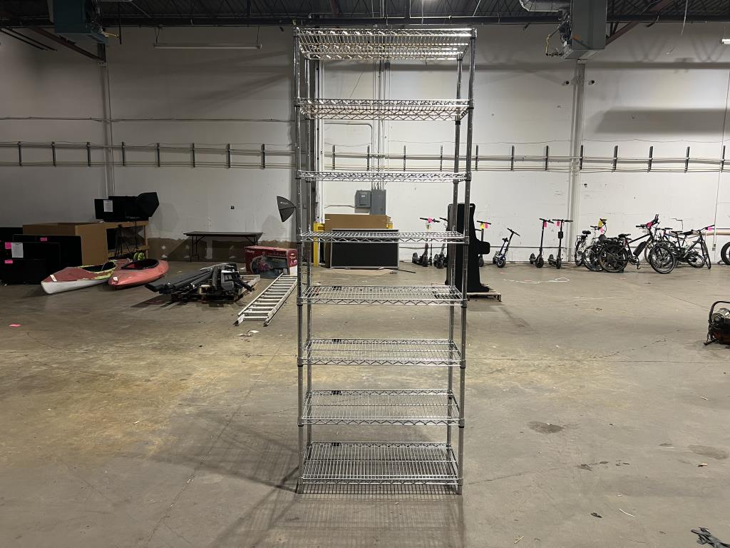 ULINE Metal Rack | Property Room