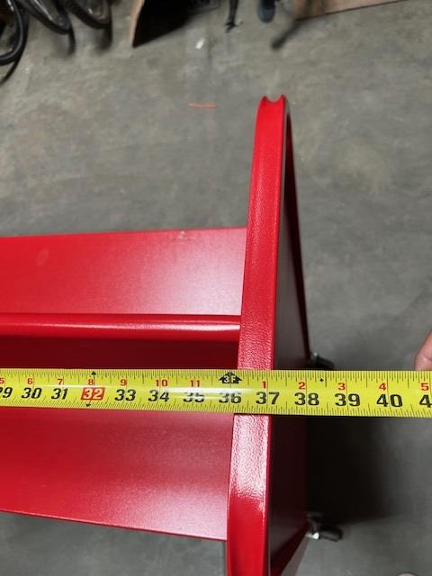Uline Red Book Cart | Property Room