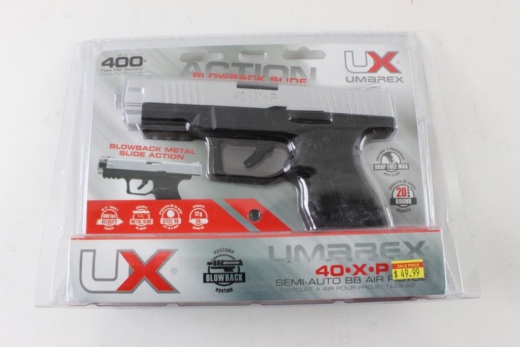 Umarex Blowback Slide 40XP CO2 Airsoft Gun | Property Room