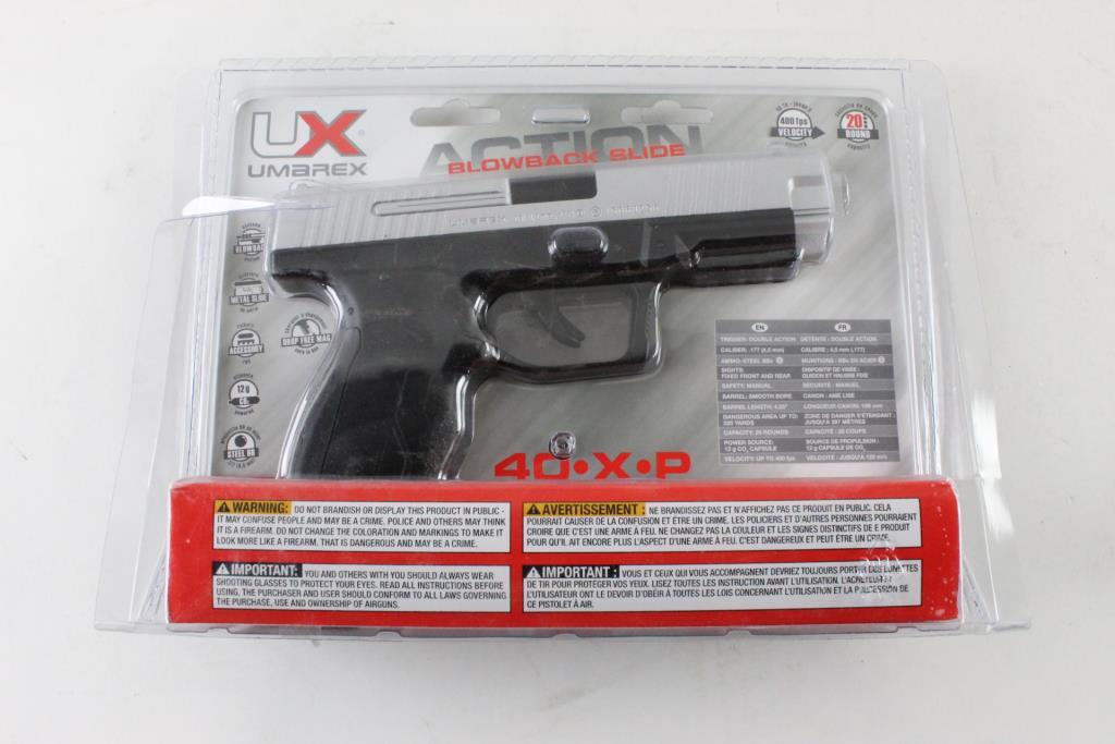 Umarex Blowback Slide 40XP CO2 Airsoft Gun | Property Room