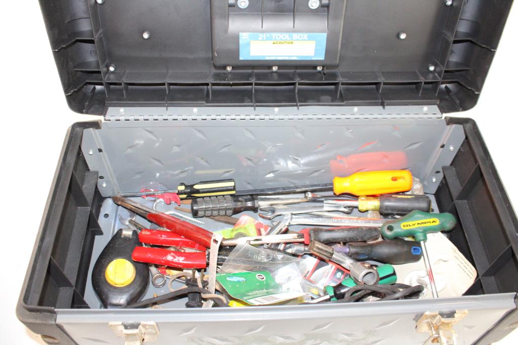 Unbranded Tool Chest With Assorted Tools | Property Room