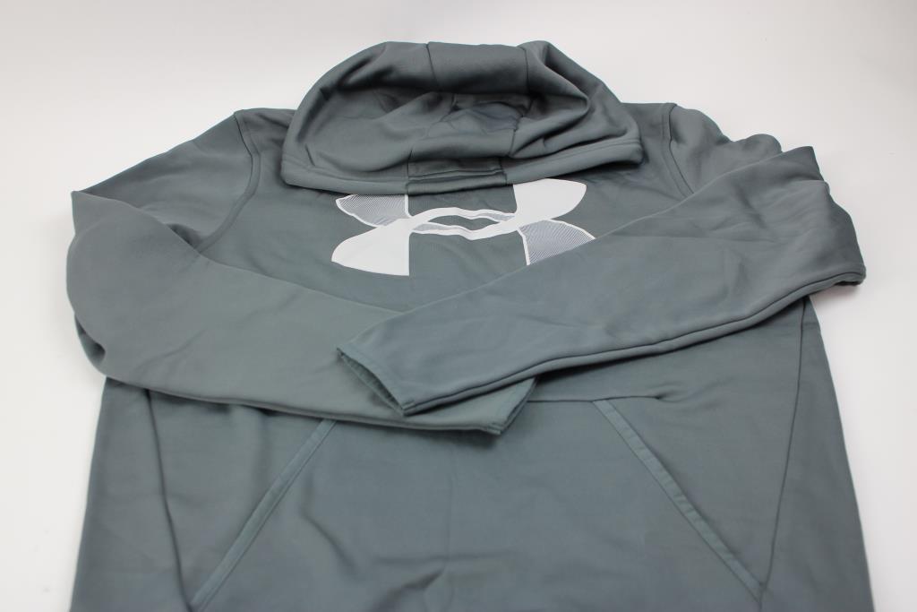 Under Armour Men's Fleece Big Logo Hoodie, Size LG | Property Room