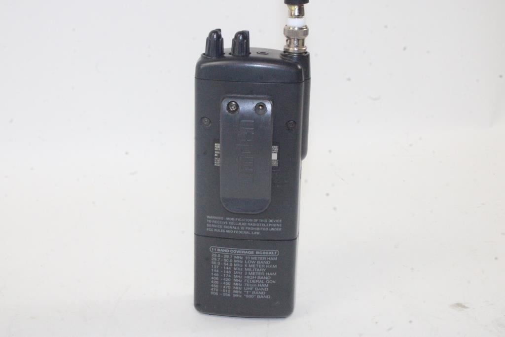 Uniden Bearcat 50 Channel 11 Band Handheld Radio Scanner | Property Room