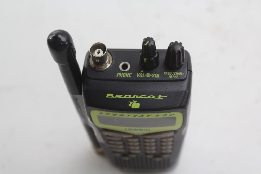 Uniden Bearcat Sportcat 180 Scanner | Property Room
