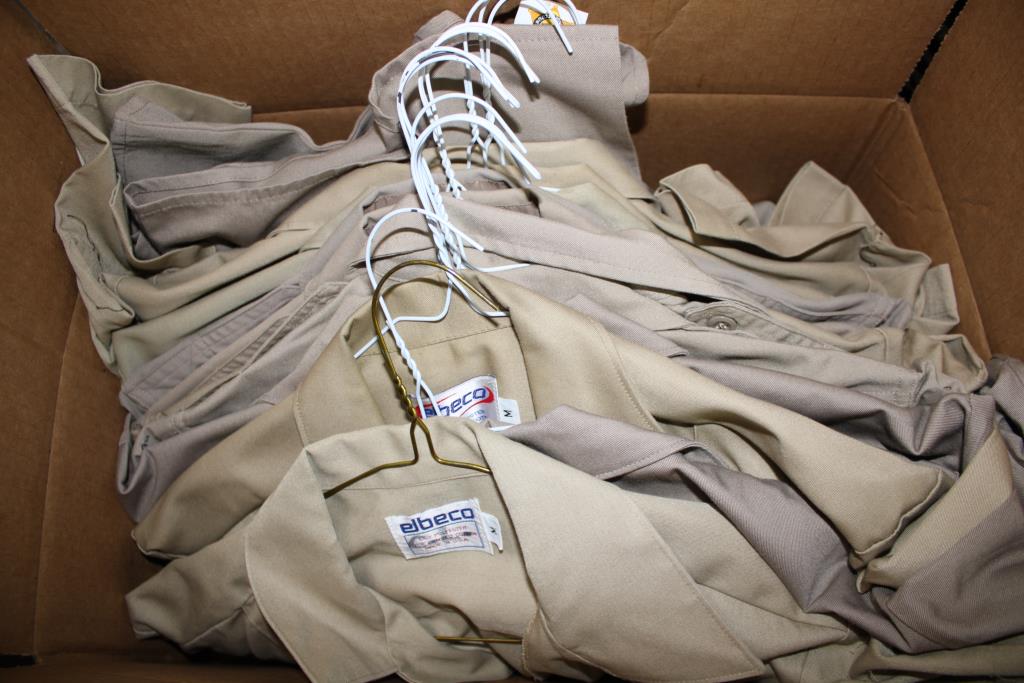 Uniform/Tactical Brown Work Shirts; 5+ Pieces | Property Room