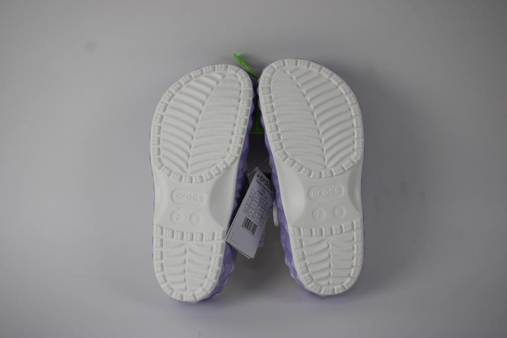 Unisex Iridescent Crocs Shoes Size M7 W9 | Property Room