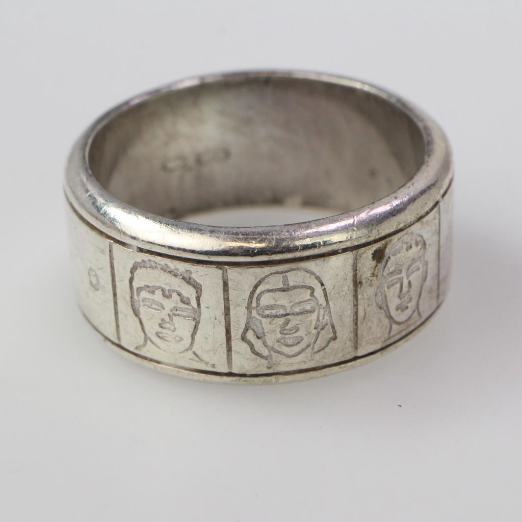 United Colors Of Benetton Silver Ring, 8.65g | Property Room