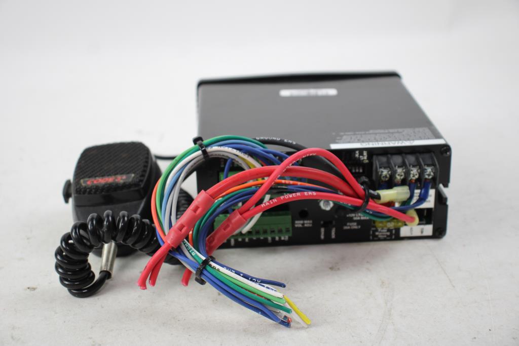 Unitrol Federal Signal Touchmaster And Code 3 Siren Controller, 3 ...