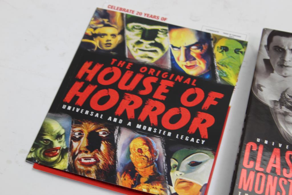 Universal Classic Monsters Blu-ray Disc Set And House Of Horror Book 2 ...