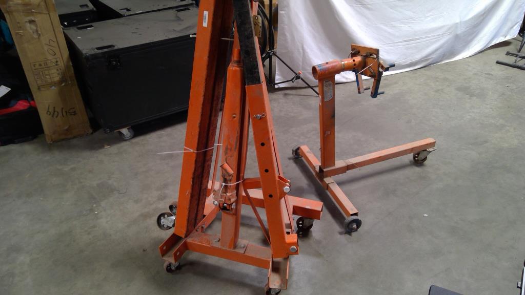 Unknown Brand Engine Hoist And Stand | Property Room