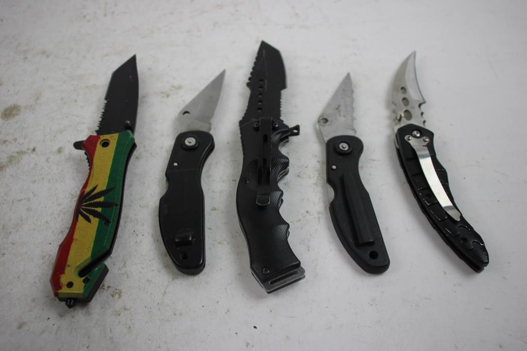 Unknown Brand Knives, 5 Pieces | Property Room