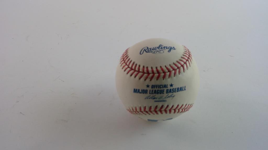 Unknown Signatures Signed Baseball | Property Room