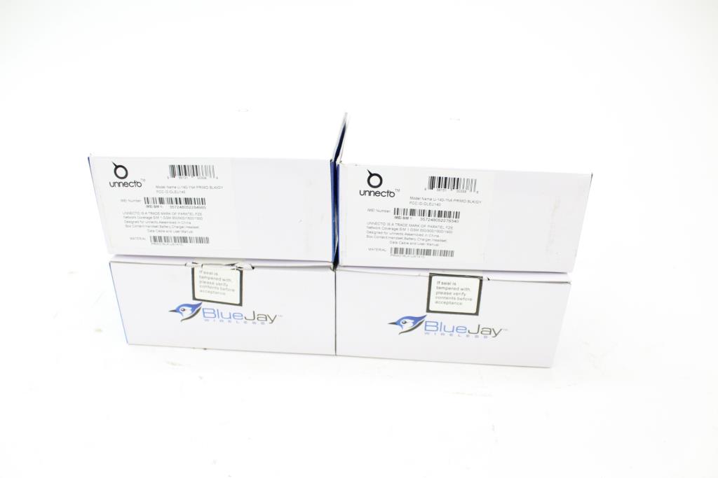 Unnecto Blue Jay Wireless Cellphone Lot. 14 Pieces | Property Room