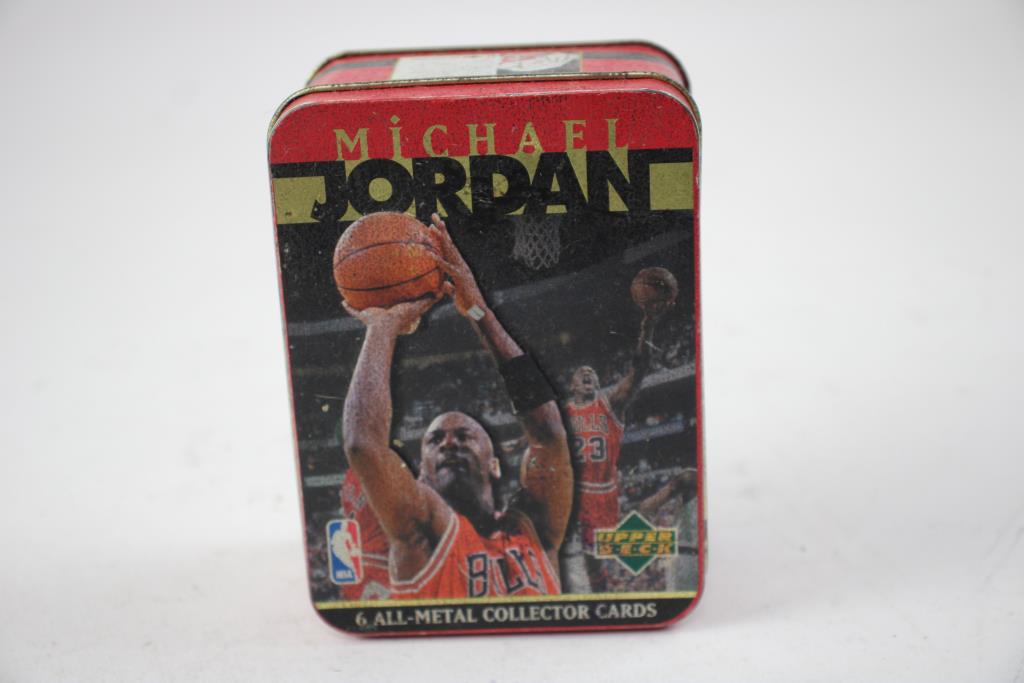 Upper Deck Michael Jordan 6 All-Metal Collector Cards | Property Room