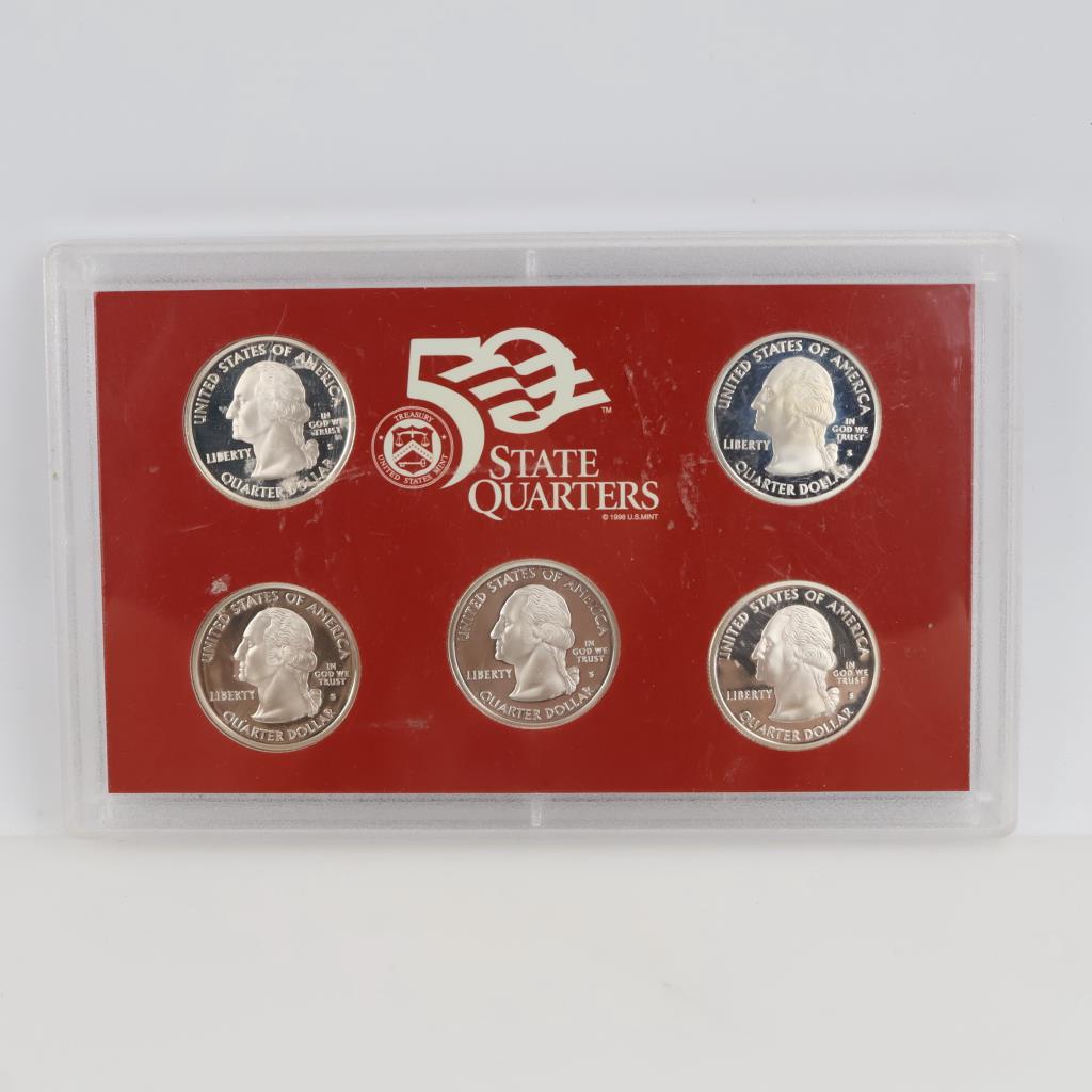 US 2005-S Quarters Silver Proof Set | Property Room