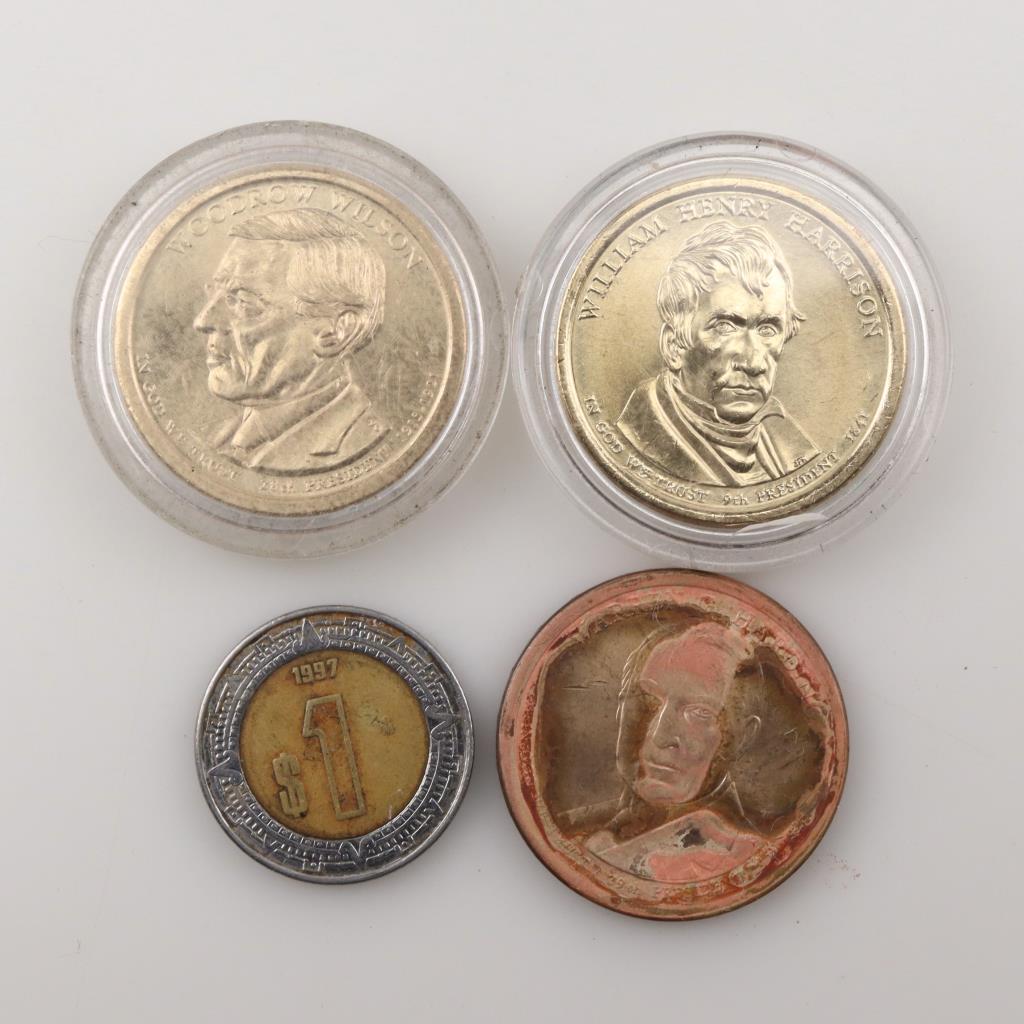 US And Foreign Coins, 4 Pieces | Property Room