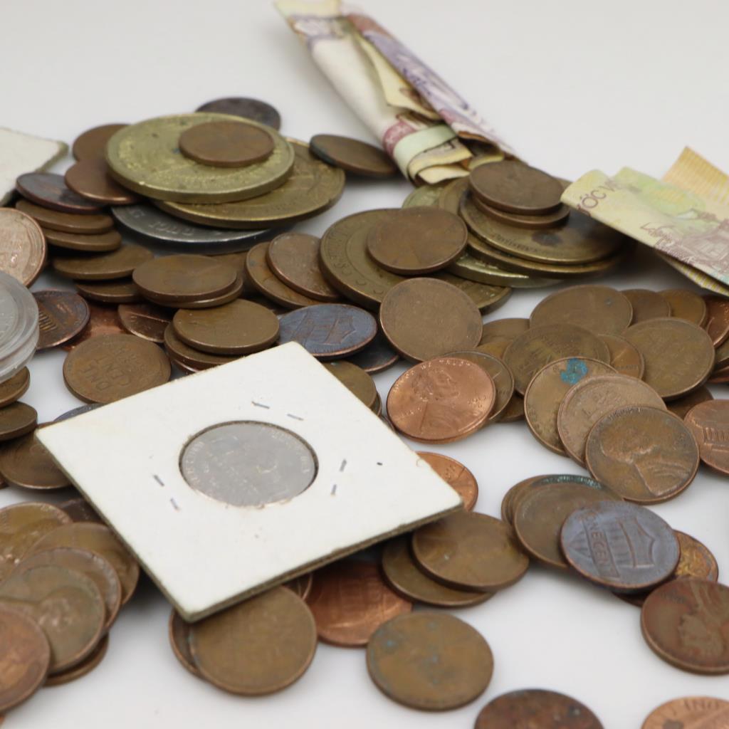 US And Foreign Currency / Tokens, 88+ Pieces | Property Room