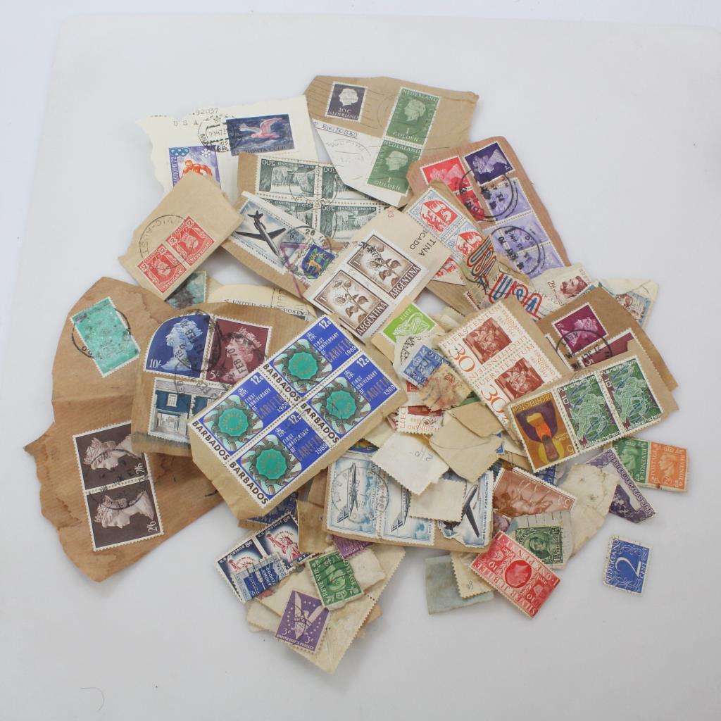 US And Foreign Stamps, 100+ Pieces | Property Room