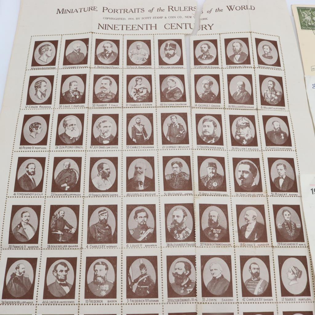 US And Foreign Stamps; 3+ Pieces | Property Room