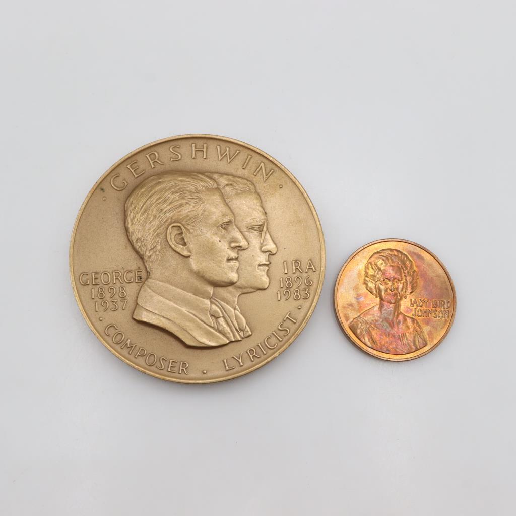 US Bronze Token, 2 Pieces | Property Room