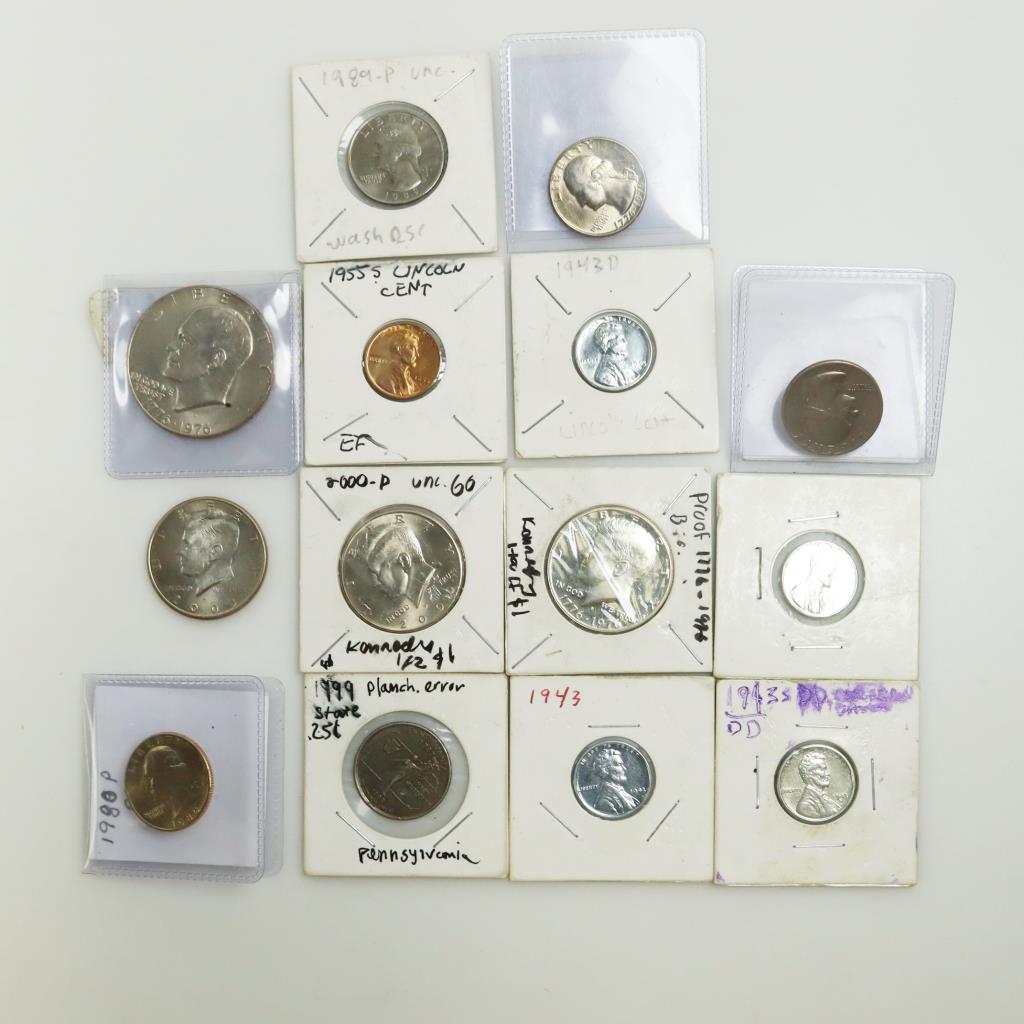 US Coins; 14 Pieces | Property Room