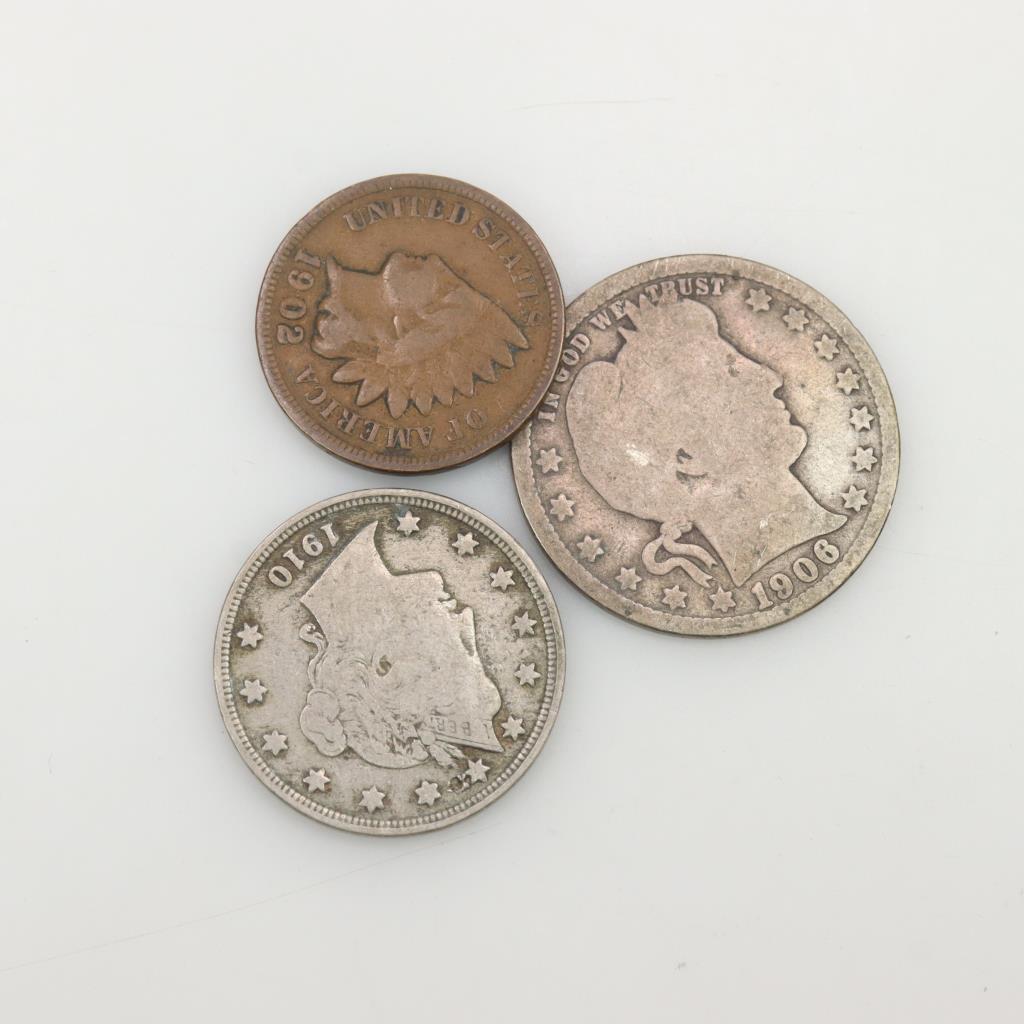U.S. Coins, 3 Pieces (1 Silver ) | Property Room