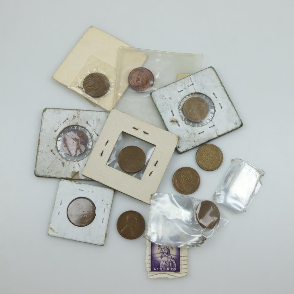 US Coins And Stamp, 12 Pieces | Property Room