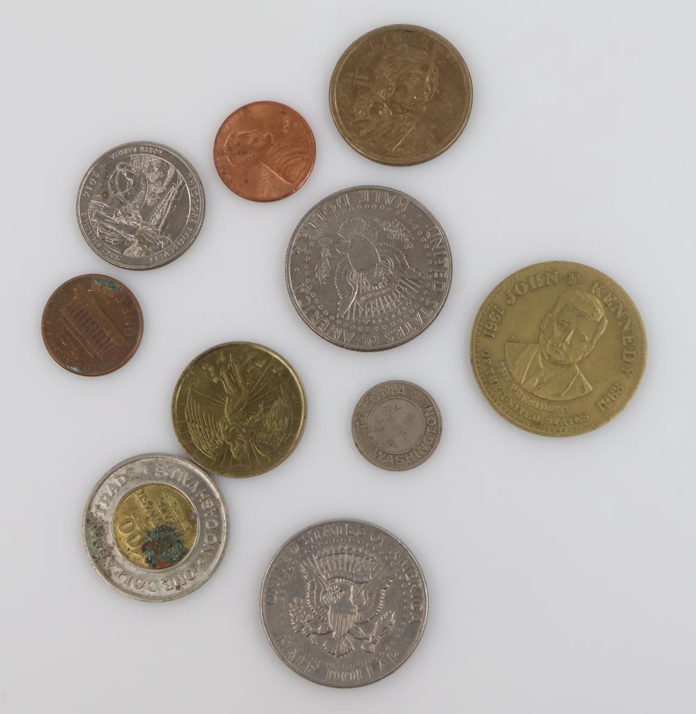 US Coins And Tokens, 10 Pieces | Property Room
