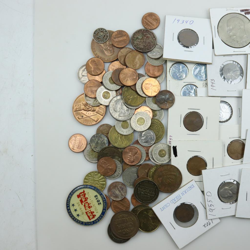 US Coins And Tokens, 1+lbs | Property Room