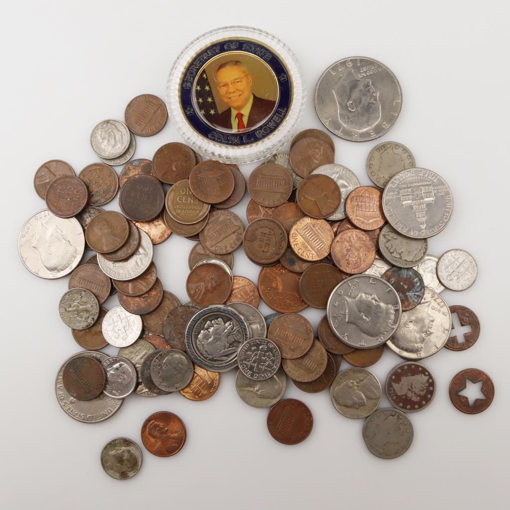 U.S. Coins And Tokens, 1+lbs | Property Room