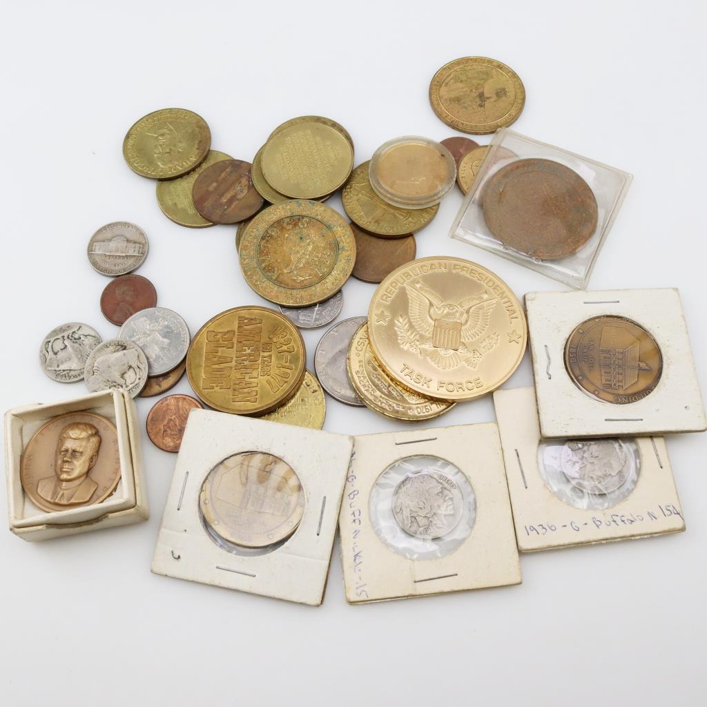 US Coins And Tokens, 30+ Pieces | Property Room