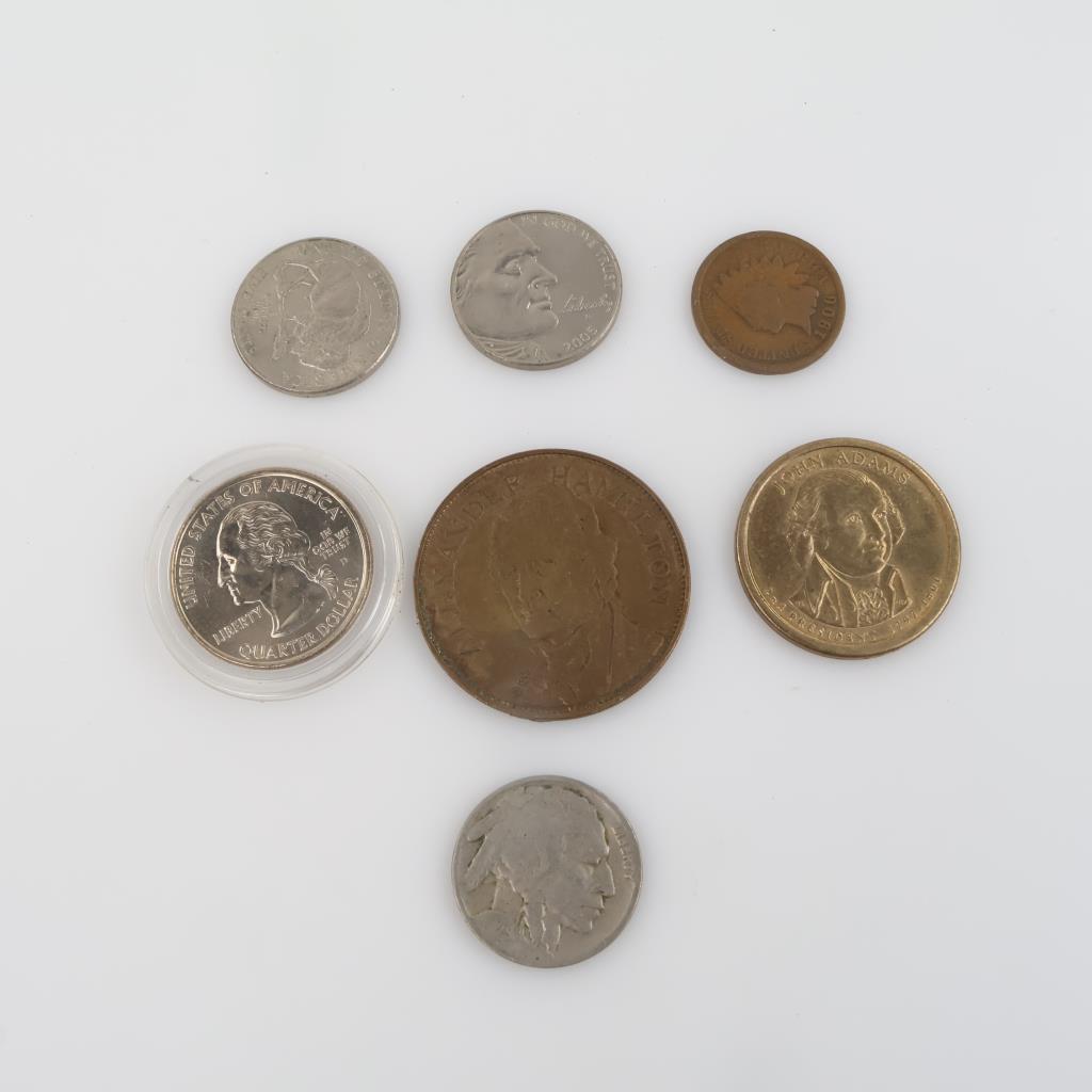 US Coins And Tokens; 7 Pieces | Property Room