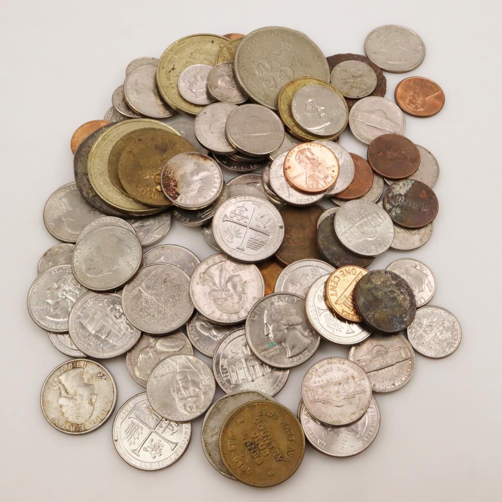 U.S. Coins, Currency, And Tokens; 1+ Lbs. | Property Room