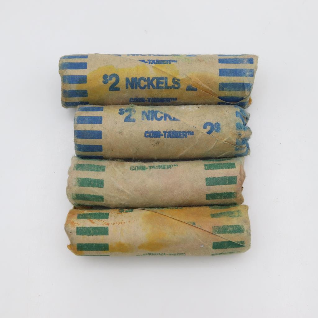 US Coins In Roll, 1+lb | Property Room