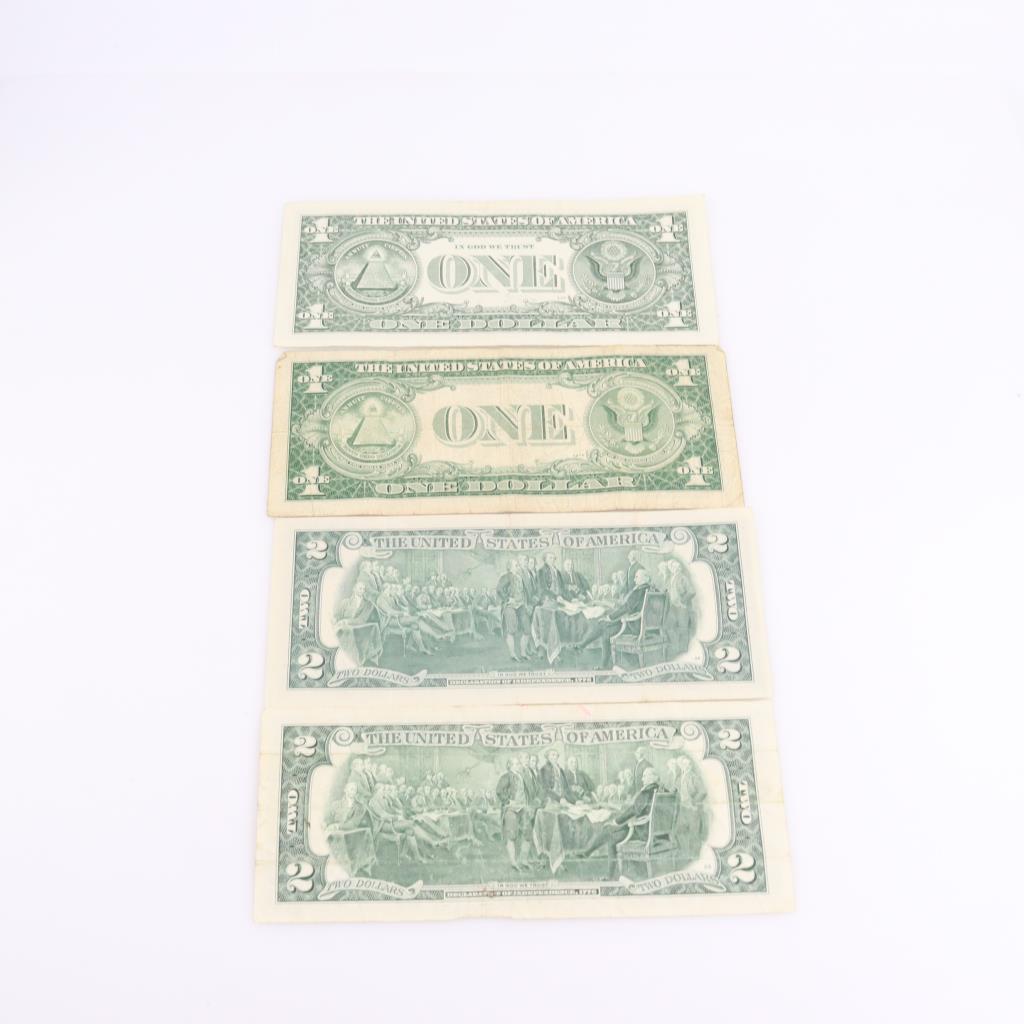 US Currency, 4 Pieces | Property Room